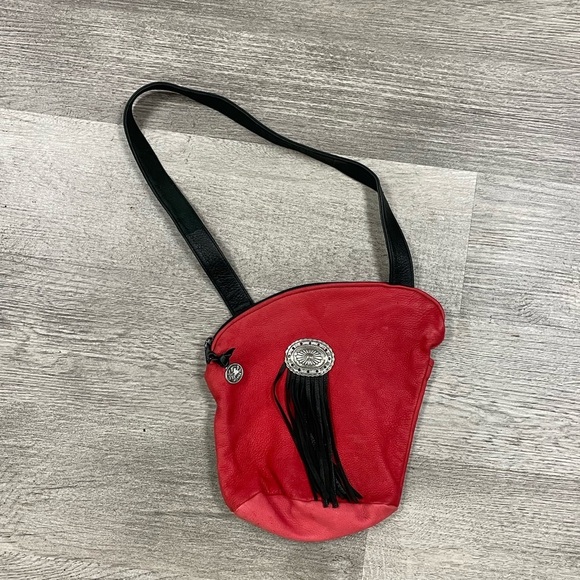 Vintage | Bags | Vintage Erda Genuine Leather Fringe Western Style Bag ...